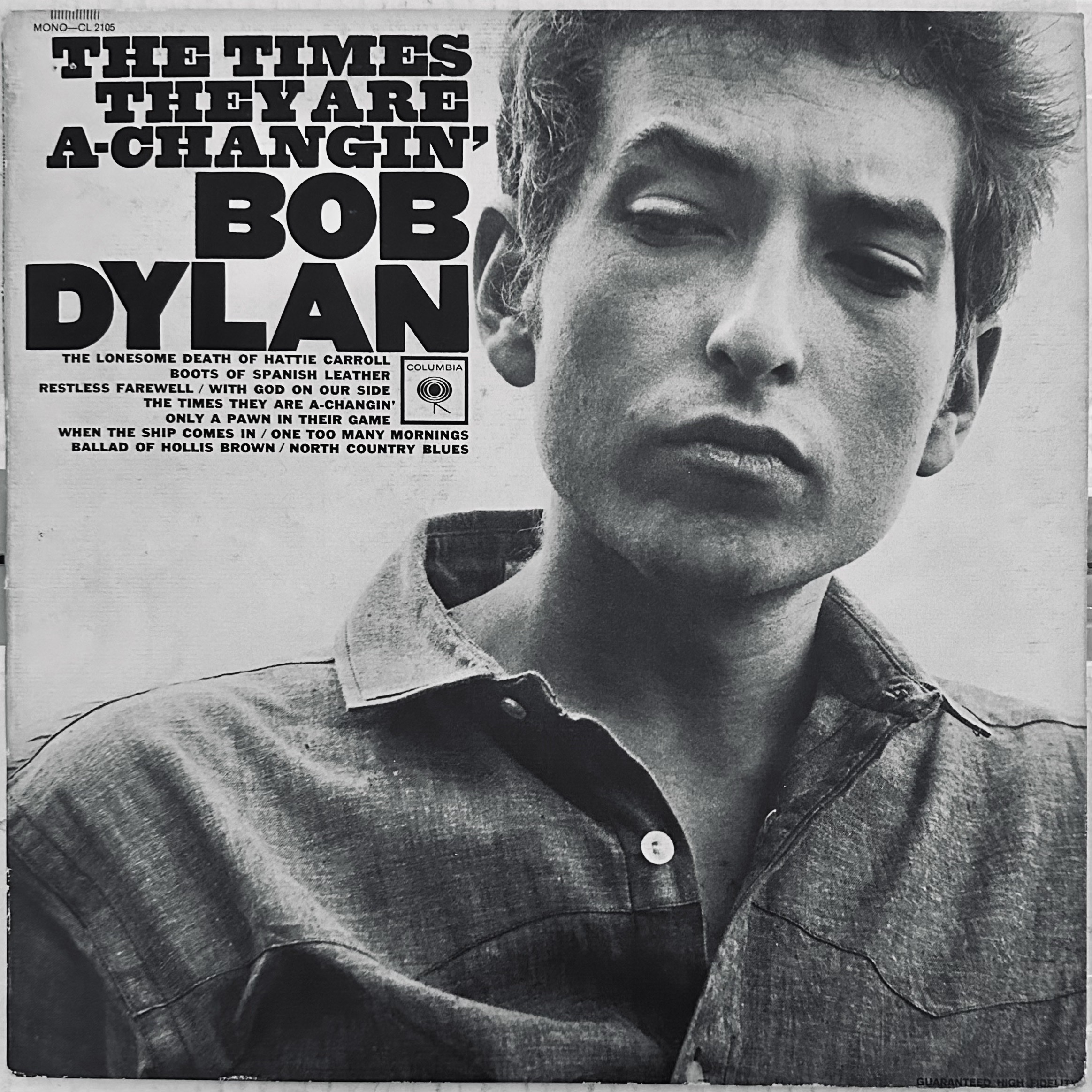 The Times They Are a-Changin' by Bob Dylan (Vinyl record album review ...