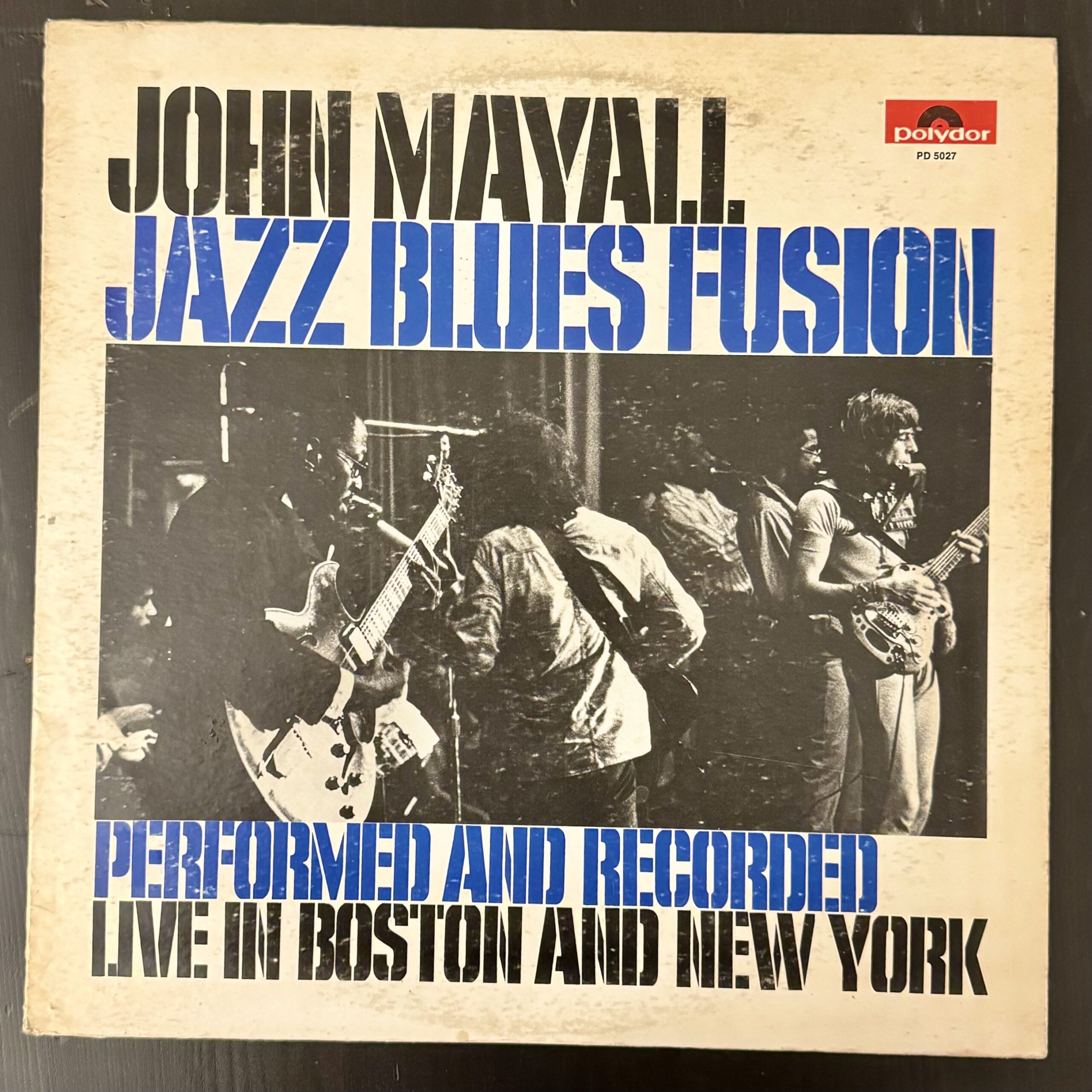 Jazz Blues Fusion by John Mayall (Vinyl record album review) | Colossal ...