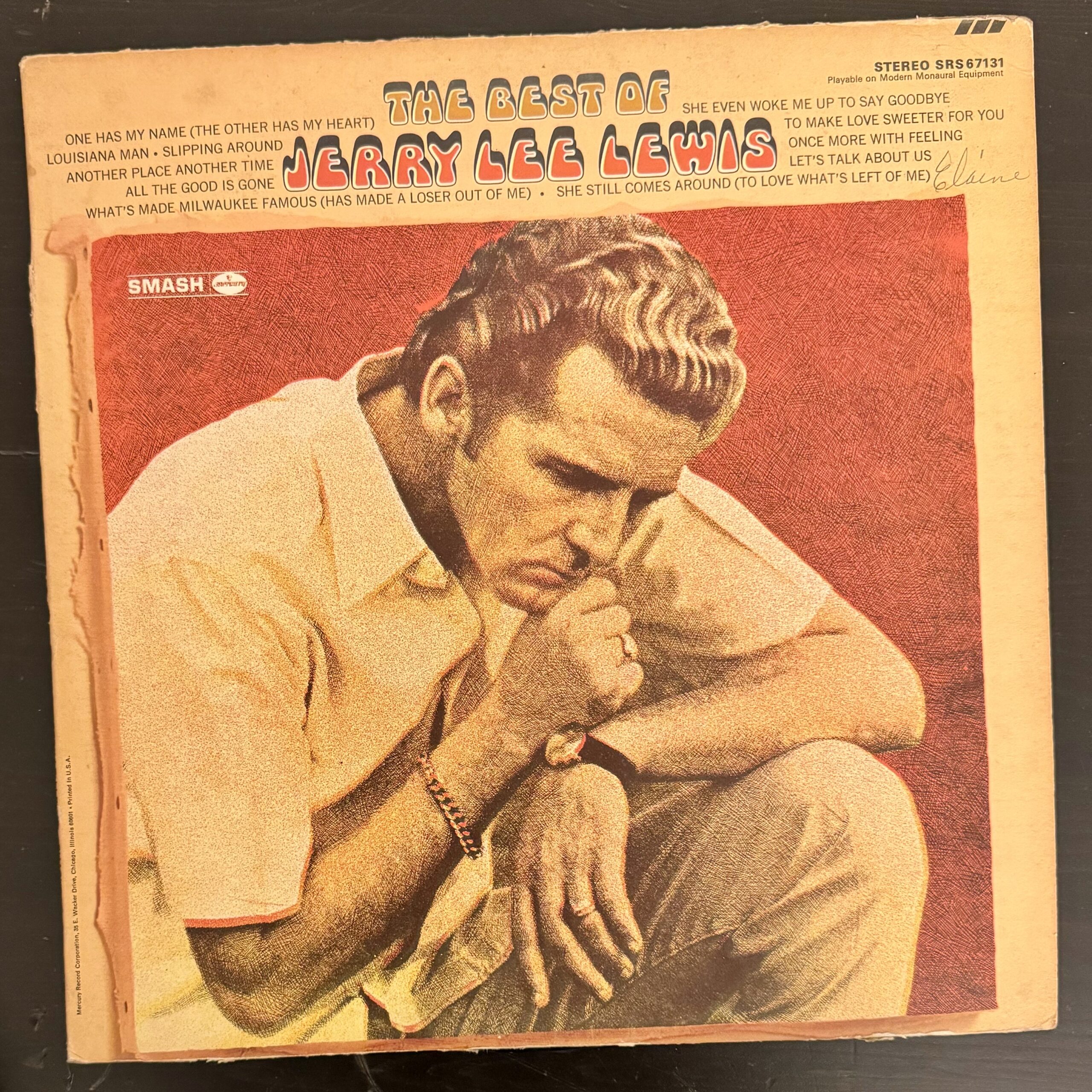 The Best of Jerry Lee Lewis (Vinyl record album review) | Colossal Reviews